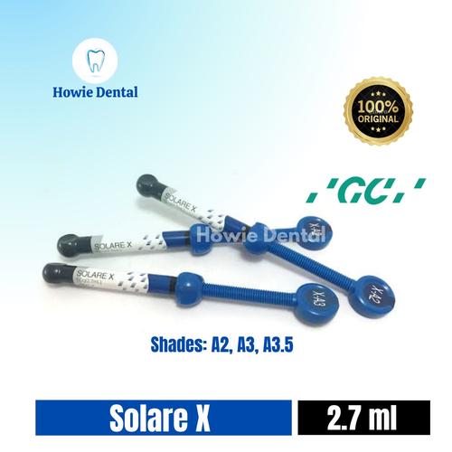 Jual GC Composite Solare Posterior X 2 ml, Komposit GC, Bahan Tambalan ...