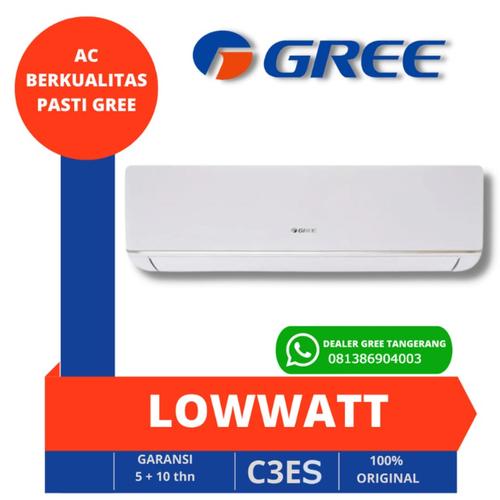 Jual AC Gree Lowat 1/2pk GWC-05C3E - UNIT - Kab. Tangerang - DEALER ...