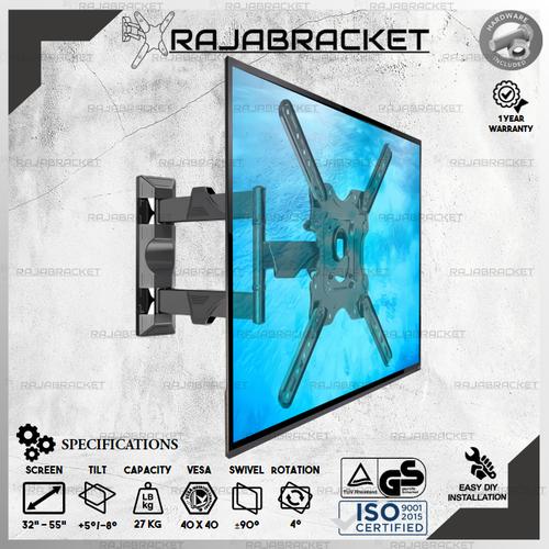 Jual Bracket Braket Breket TV LED 32 40 42 43 49 50 55 inch, Swivel ...