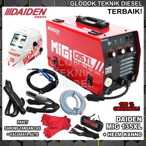 Jual DAIDEN MESIN LAS CO2 MIGi 135 XL 5 KG MMA MIG WELDING CO 2 GASLESS ...