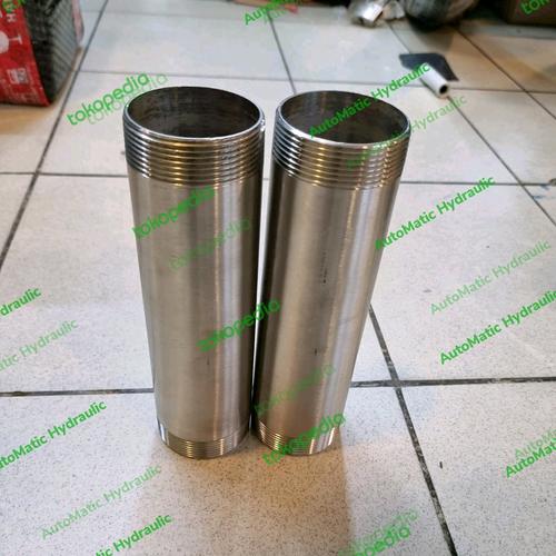 Jual PIPA NEPEL STAINLESS SS 304/ SS 304 DRAT 2" INCH (PANJANG 20CM) - Jakarta Barat - AutoMatic ...