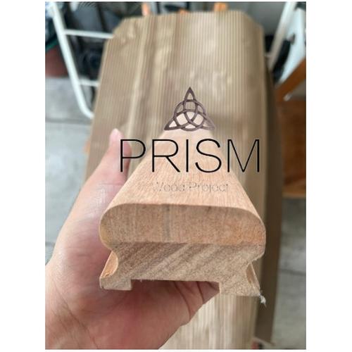 Jual hand rail pegangan railing tangga handle kayu kempas minimalis ...