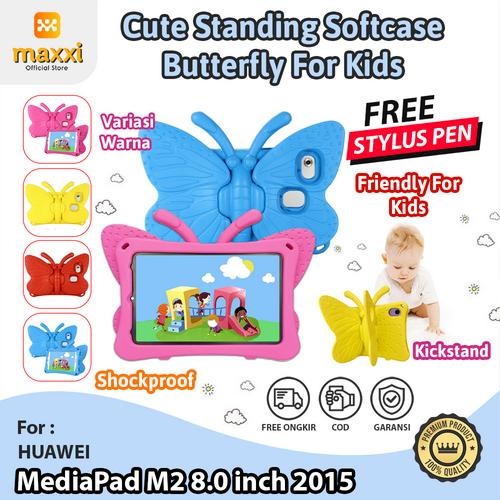 Jual Huawei MediaPad M2 8.0 inch Case Anak Kupu Butterfly Casing Kid ...