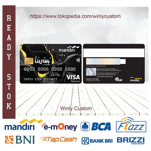 Jual E-MONEY ETOLL DESIGN DEBIT MANDIRI LIVIN MANDIRI BCA BNI BRI - 2 ...