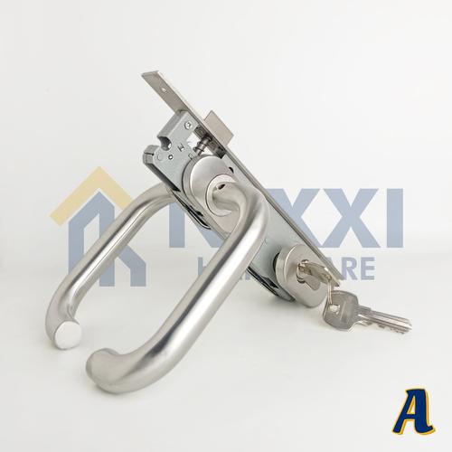 Jual Lever Handle / Gagang Pintu Stainless / Kunci Pintu Komplit - A ...