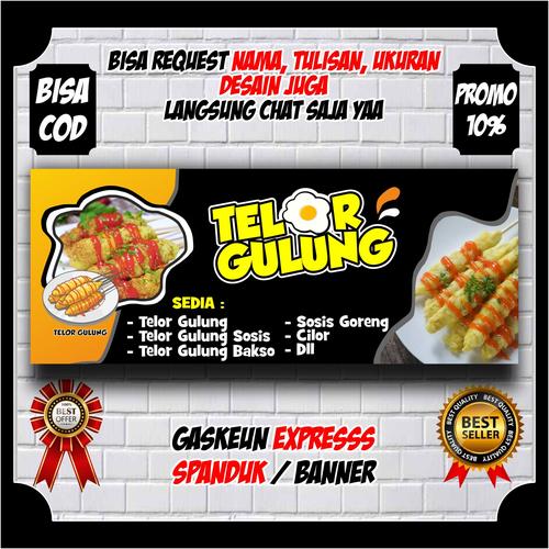 Jual Spanduk Banner Backdrop Telor Gulung Berkualitas Keren Desain ...