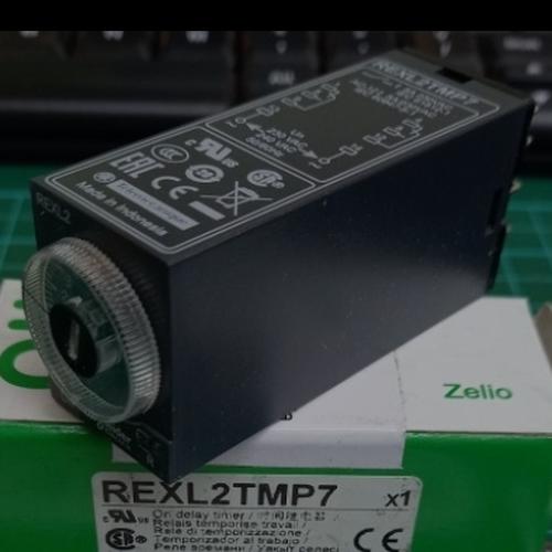 Jual Schneider Time Relay In Delay 4CO REXL4TMP7 / 2CO REXL2TM 230VAC ...