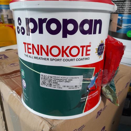Jual Cat Lapangan Propan TENNOKOTE 1000 WA. Warna LIGHT GREY 9465 @5KG ...