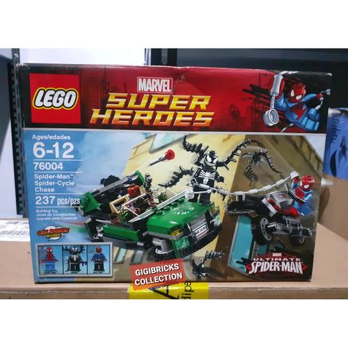 Jual Lego Super Heroes Original 76004 Spider-Man Spider-Cycle Chase ...