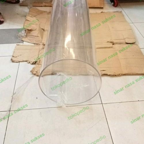 Jual Pipa akrilik/pipa bening 35mm x 29mm x 25cm pipa Acrylic Tube ...