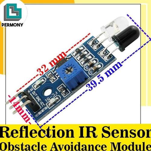 Jual Obstacle Avoidance for Arduino IR Infrared Sensor Reflection ...