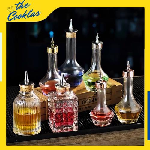 Jual Bitter Bottle w/ Stainless Steel Dasher Top | Botol Cocktail ...