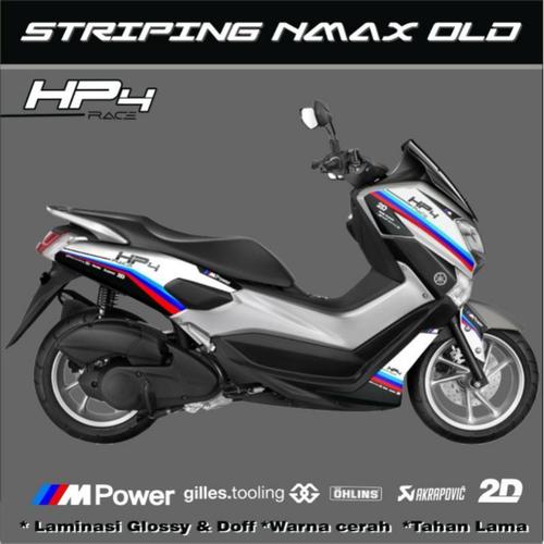 Jual STRIPING MOTOR NMAX OLD LIVERY HP4 / STICKER DECAL YAMAHA NMAX 155 ...