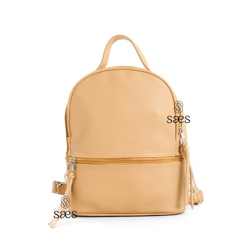 Jual SAES - Felicia Tas Kulit Wanita Ransel Backpack Vintage Retro - Hitam - Kota Palembang ...