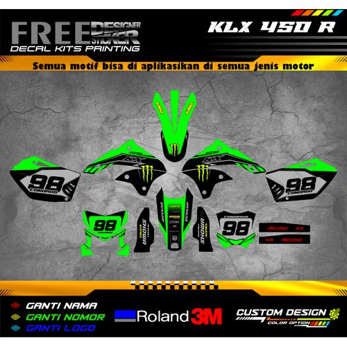 Jual DECAL STIKER KLX 450R SUPERGLOS TEBAL CUSTOM DESIGN - Kab. Garut ...