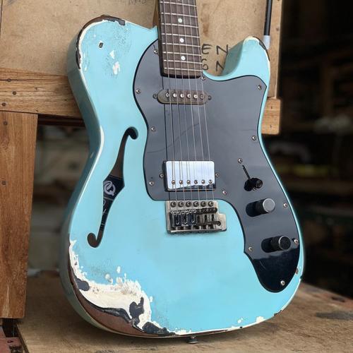 Jual OQ Guitars - Relic Telecaster Deluxe semi hollow - Kab. Semarang ...