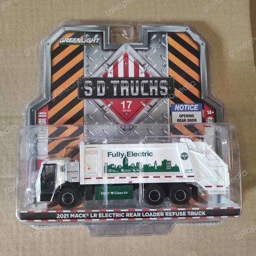 Jual GREENLIGHT SD TRUCKS SERIES 17 - 2021 MACK LR ELECTRIC REFUSE ...
