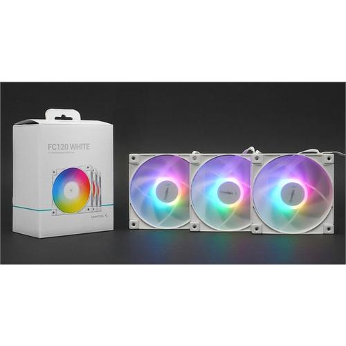 Jual Fan Casing - DEEPCOOL FC 120 (3Xfan) - 3PC 120mm XFAN ARGB ...