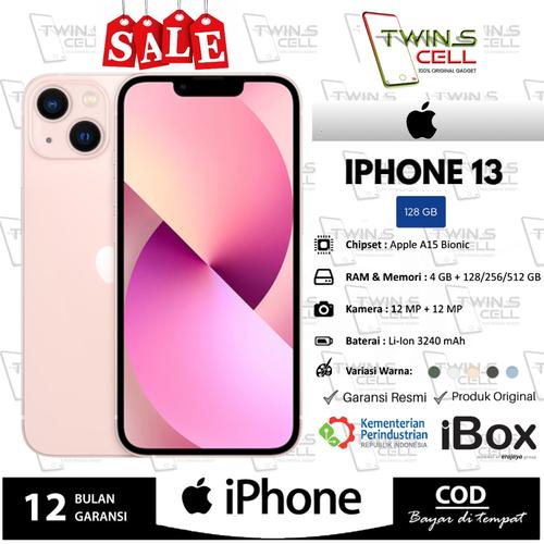 Jual APPLE IPHONE 13 128GB GARANSI RESMI IBOX APPLE INDONESIA - Merah ...