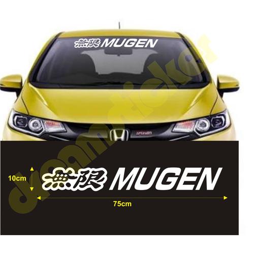 Jual Sticker / Stiker Mugen Windshield - Gold - Kab. Bandung ...