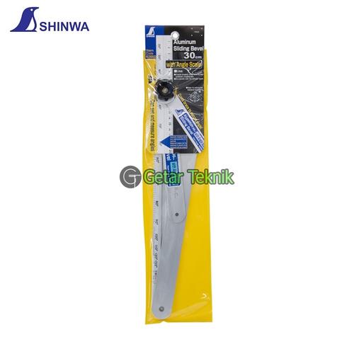 Jual Penggaris Siku Shinwa 62660 30cm with bracing and angle scale - Kab. Bekasi - Getar Teknik ...