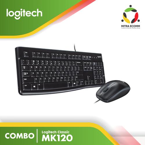 Promo LOGITECH MK120 COMBO KEYBOARD MOUSE USB - Jakarta Pusat - Mitra Ecomm | Tokopedia