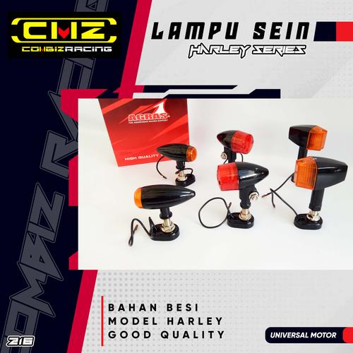 Jual Lampu Sein Motor Model HARLEY BESI Universal Motor Classic ...