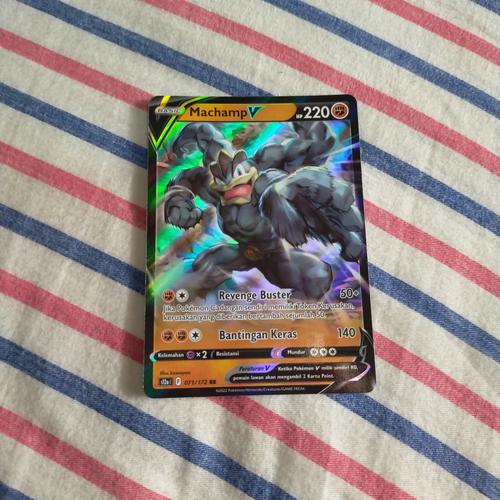 Jual kartu pokemon machamp v - Kota Surabaya - mari kita review | Tokopedia