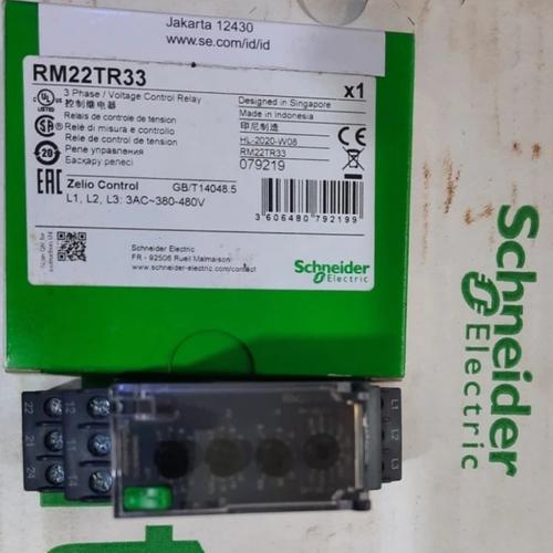 Jual RM22TR33 VOLTAGE CONTROL RELAY / 3phase - Jakarta Pusat ...