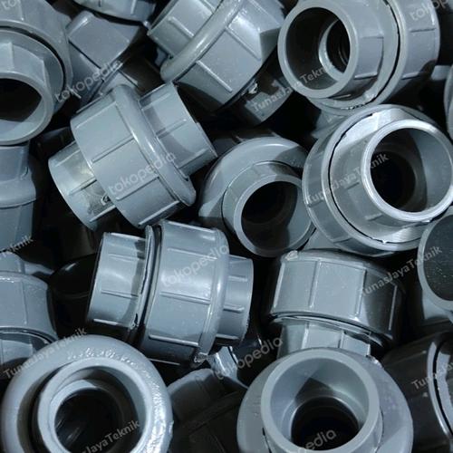 Jual Watermur pvc polos/ union socket jaya - 1/2" - Kota Palopo ...