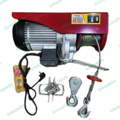 Jual Mini Hois Electric Hoist 1 Ton x 20 Meter Merek Weka - Jakarta ...