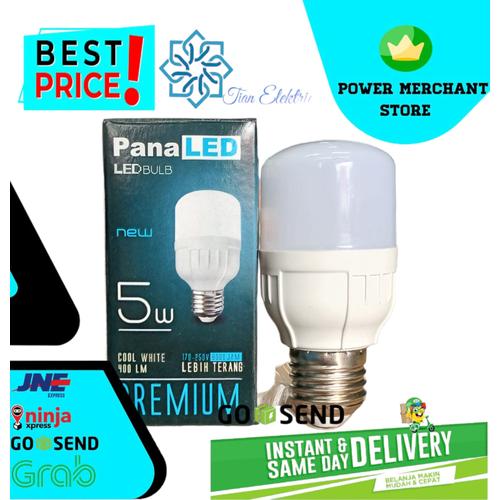 Jual PANALED LED Buld / Bohlam LED Premium 5W/10w/15W/20W - 5 Watt ...