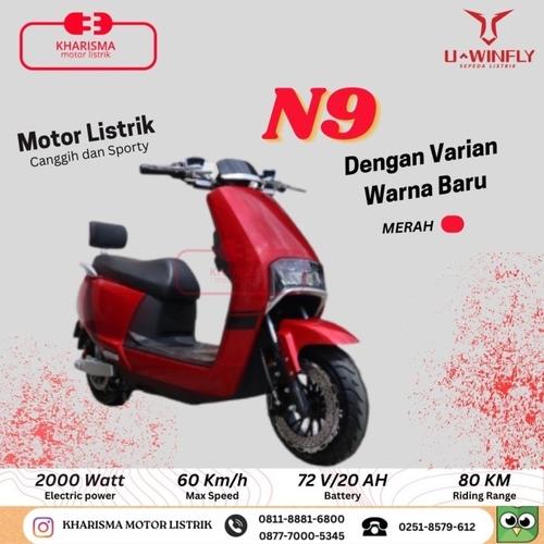 Jual Motor U-Winfly New N9Pro2023 - Kota Bogor - KHARISMA MOTOR LISTRIK ...