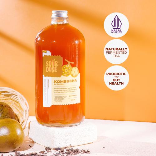 Jual Kombucha Lo Han Kuo - 1000ml | by Sourdose - Botol Kaca - Jakarta ...
