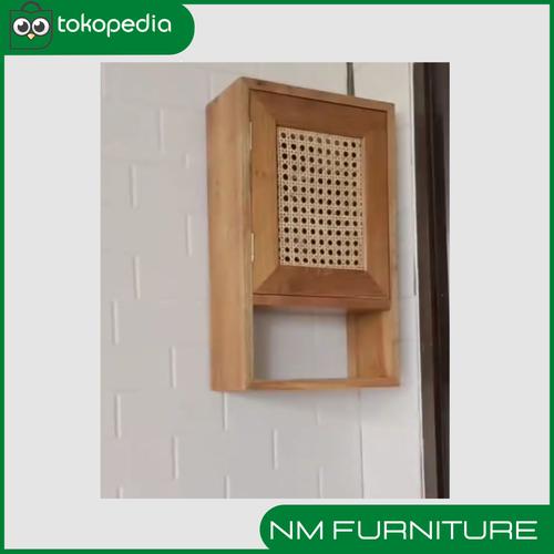 Jual box meteran listrik kayu jati rotan hiasan rumah - Kab. Jepara ...