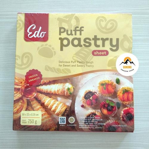 Jual Edo Puff Pastry 375gr / 750gr - 750gr - Kota Medan - Gunung Frozen ...