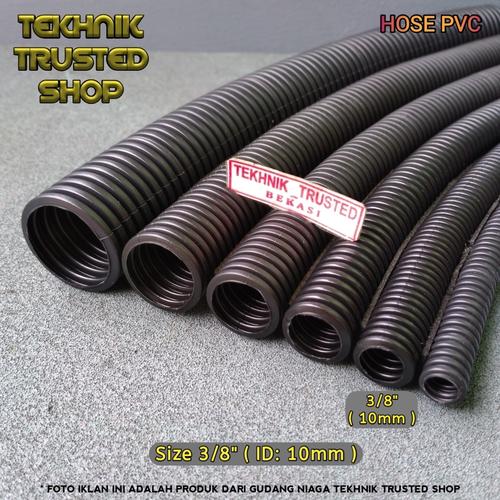 Jual Selang conduit pvc ID 10mm Size 3/8" Saluran kabel listrik AC dll ...