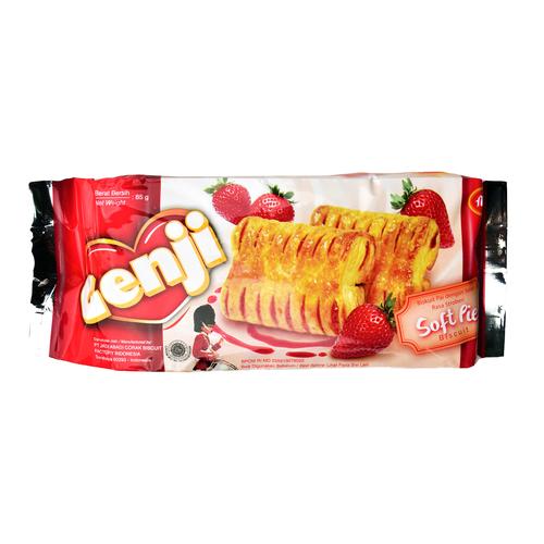 Jual BISKUIT MONDE GENJI SOFT PIE STRAWBERRY CHOCO 85 GR - Kota Bandung ...