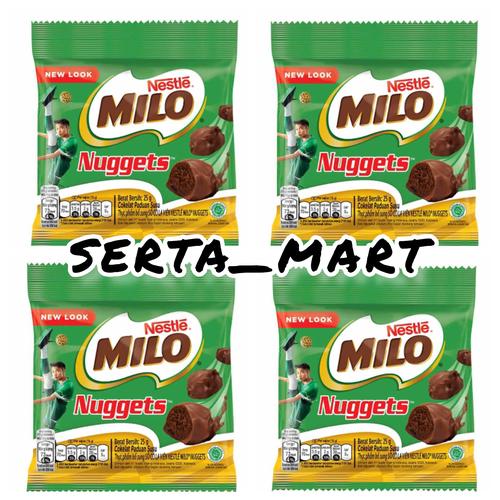 Jual Milo Chocolate Nuggets 25gr - Nestle Milo Nugget Coklat 25gr ...