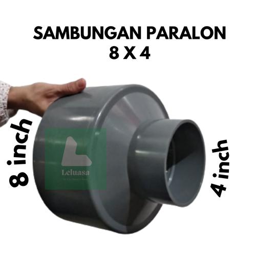 Jual Sambungan Paralon Sok Shock Pipa Pvc Pralon Ukuran 8 X 4 Inch ...
