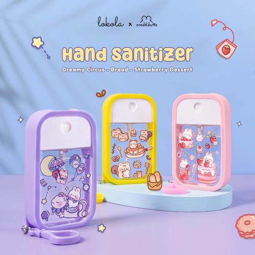 Jual Pocket Hand Sanitizer Spray Lokola by Uneed x Creampuffs - Bread ...