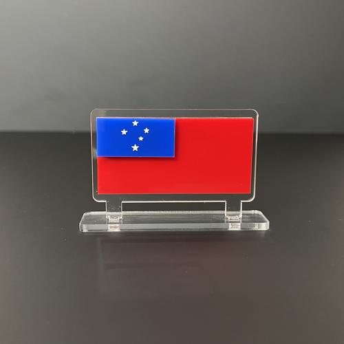 Jual Bendera Meja Negara Samoa Bendera Samoa Timbul MURAH - Kab. Bantul ...