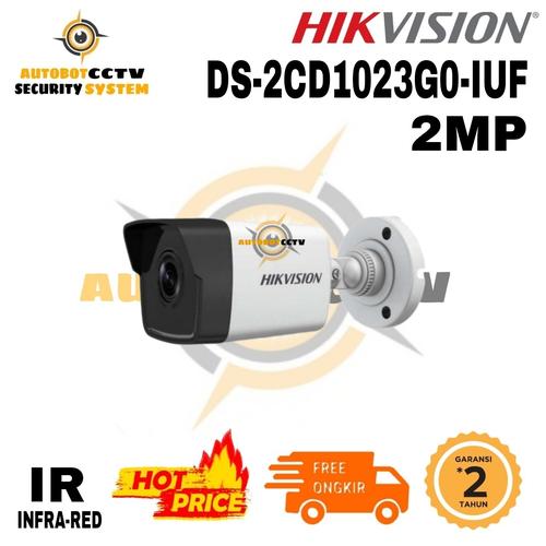 Jual HIKVISION IP CAMERA OUTDOOR AUDIO 2MP POE DS-2CD1123G0-IUF BUILD MIC - Jakarta Barat ...