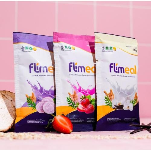 Jual FLIMEAL 1 SACHETAN MEAL REPLACEMENT DIET SEREAL CEREAL SACHET ...