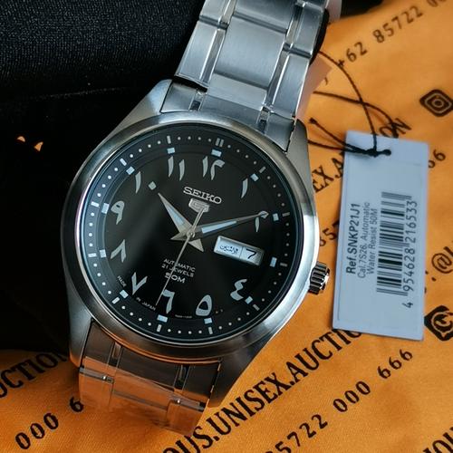 Jual Seiko SNKP21J SNKP21J1 Arabic Dial 5 Sports Automatic Japan JDM ...