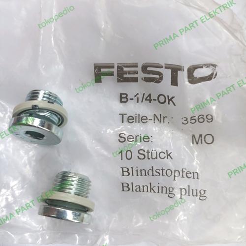 Jual Festo blanking plug B-1/4-OK (3569) - Kab. Bekasi - PRIMA PART ...