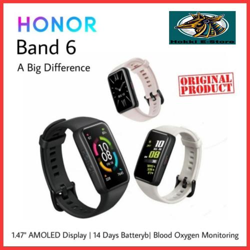 Jual Honor Band 6 Smart Band SpO2 - AMOLED DISPLAY - SMARTBAND - Pink ...