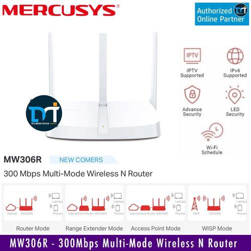 Jual Mercusys MW306R - 300 Mbps Multi-Mode Wireless N Router - Jakarta ...