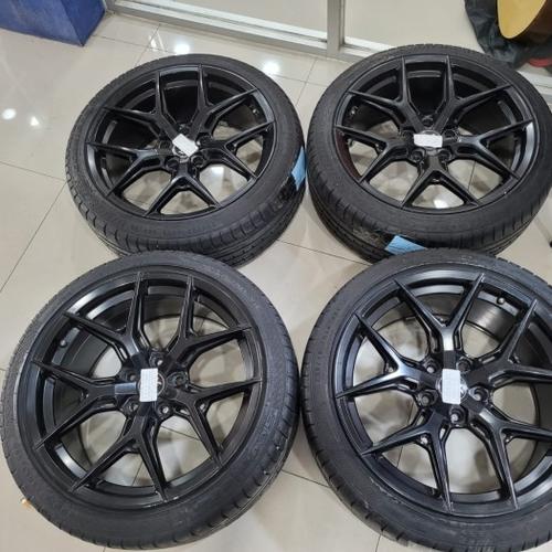 Jual Velg Bekas Racing Hsr Wurzburg Bmw R19 Lebar 8,5/9,5 Pcd 5x120 + Ban - Kab. Bekasi - TOKO ...