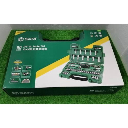 Jual Kunci Socket Set 58 Pcs 3/8 Inch (METRIC) 09004 SATA TOOLS ...